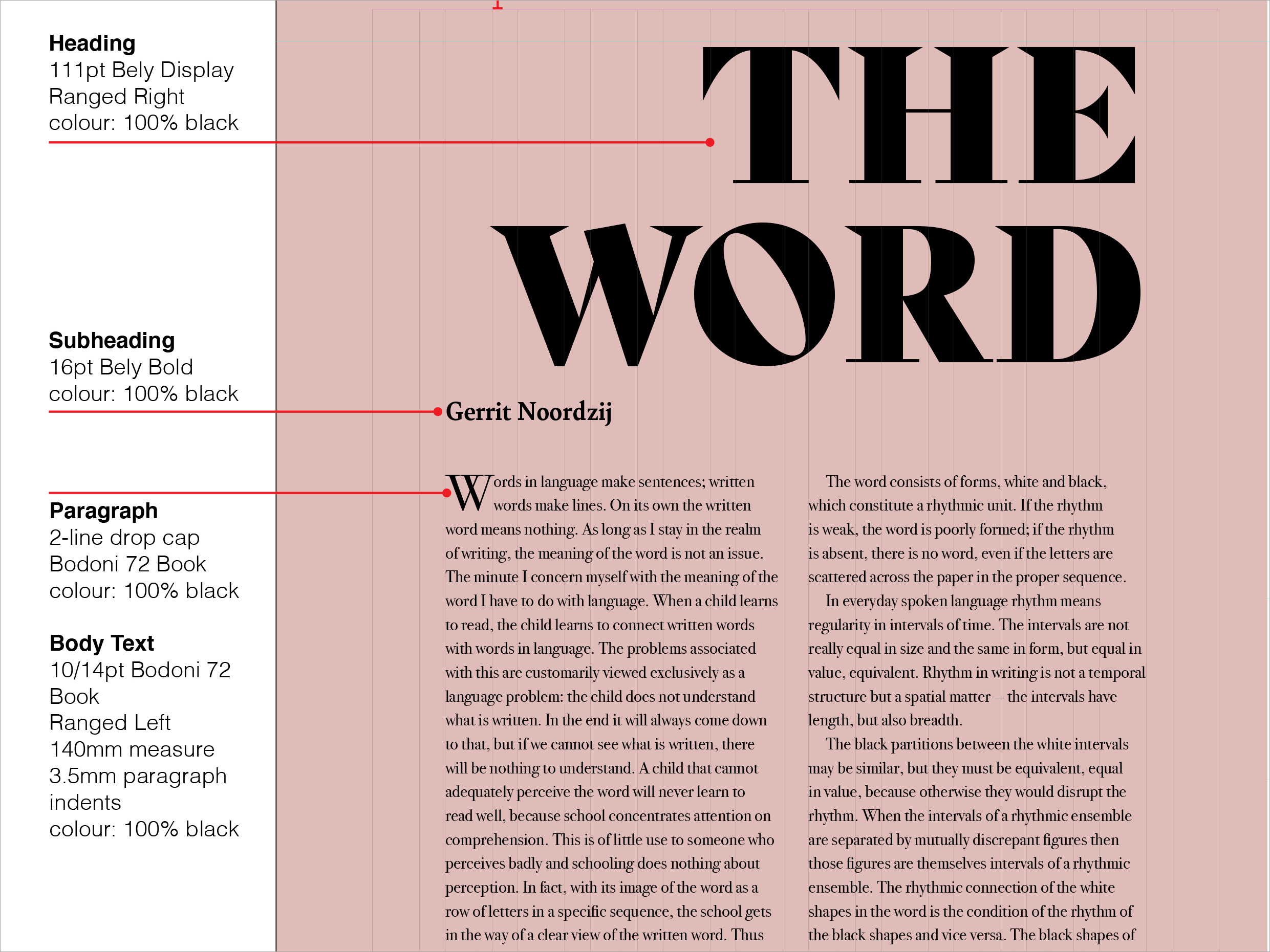 Typographic Grids | Gabriella Annetta