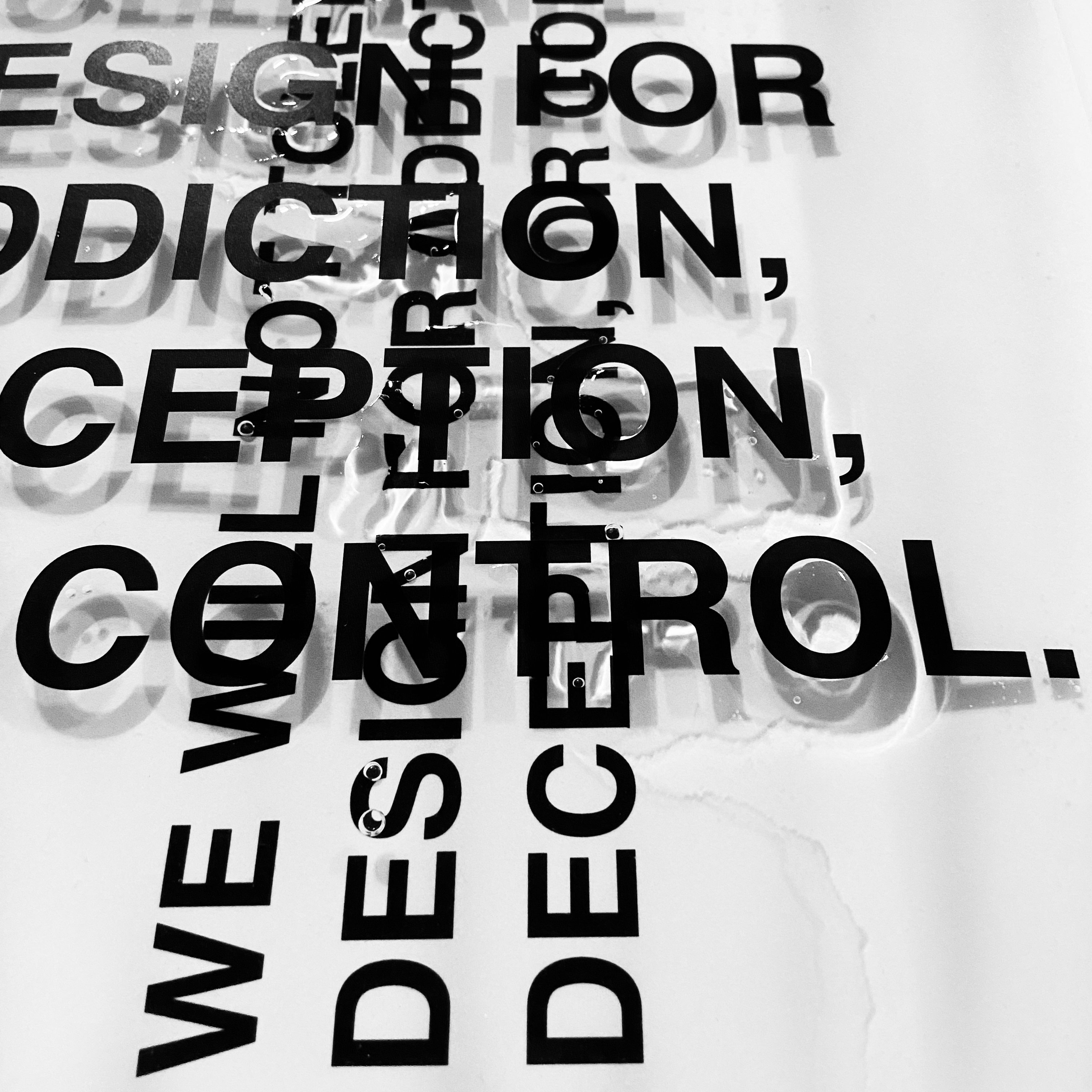 Hand generated type | Eve Klammer